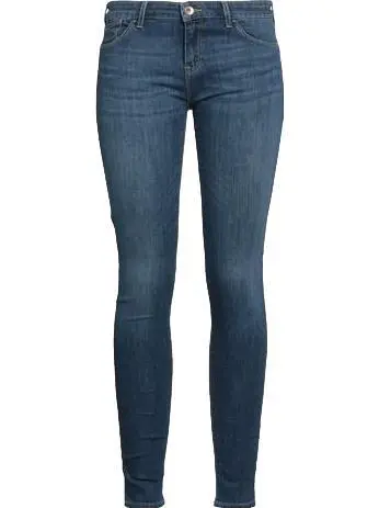 Emporio Armani Cotton-blend Skinny Jeans - Blue