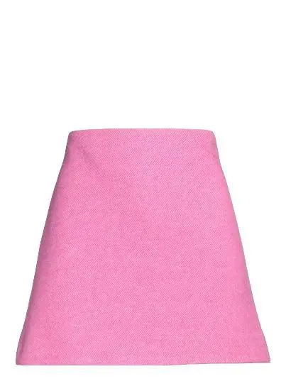 GANNI Mini Flared Skirt - Pink