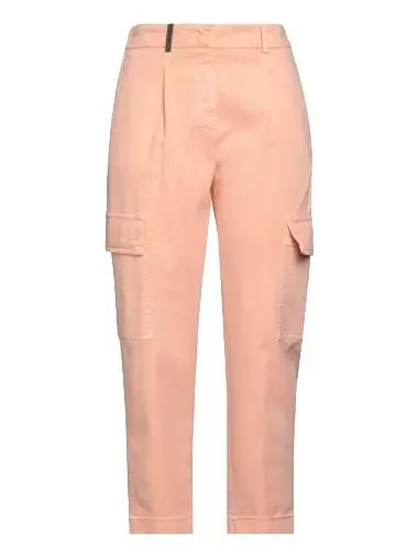 Peserico Jeans With Embellishments - Salmon Pink