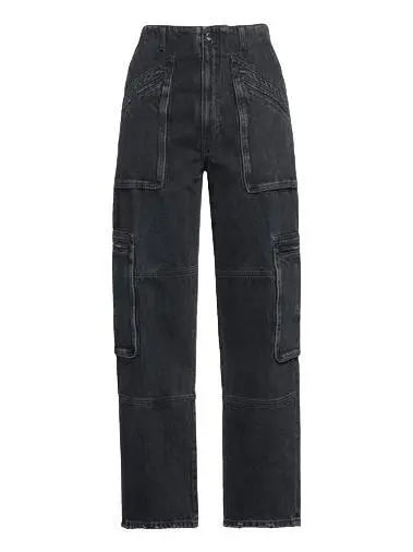 Amiri Cotton Cargo Jeans - Black