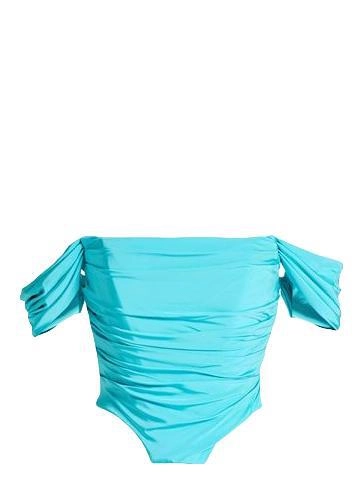 Giuseppe Di Morabito Corset Top - Turquoise