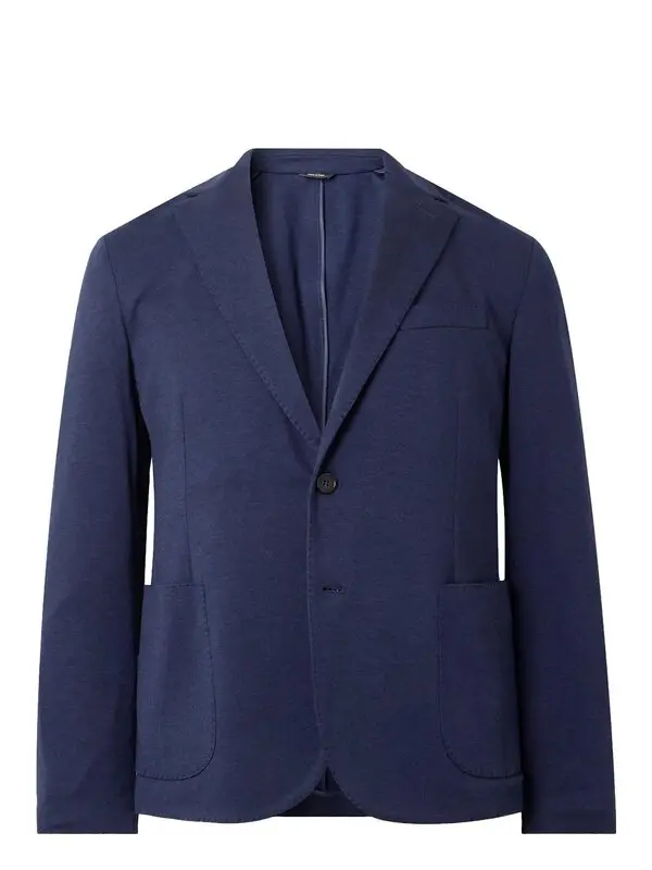 Loro Piana Cashmere And Silk-blend Blazer - Blue