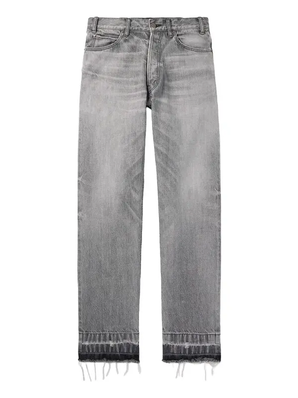 Celine Valley Straight-leg Jeans - Gray