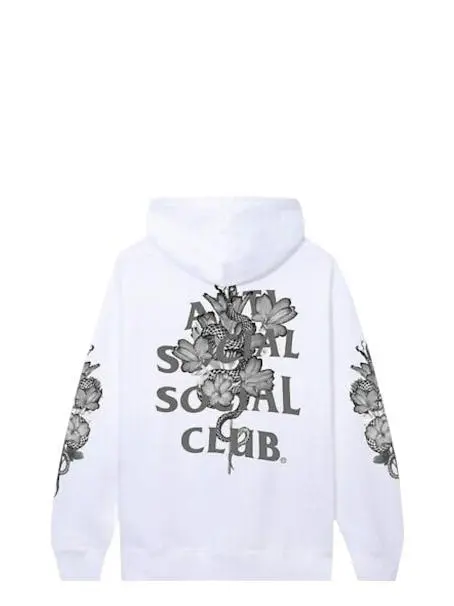 ANTI SOCIAL SOCIAL CLUB Hokkaido 3m Reflective Hoodie - White
