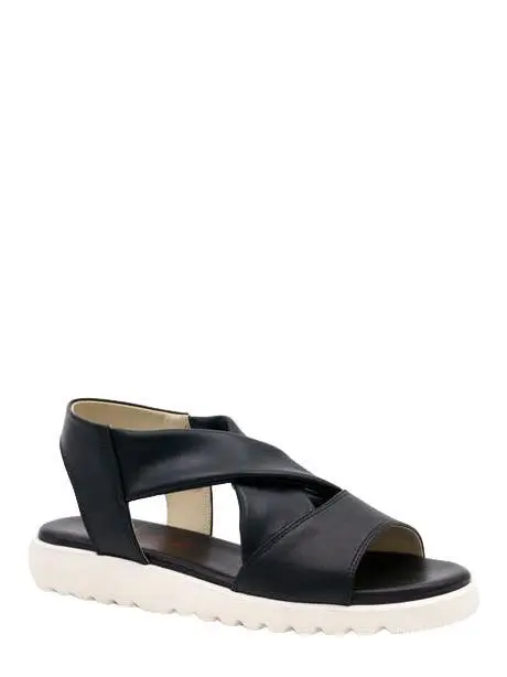 AMALFI BY RANGONI Baletto Sandal - Black Parmasoft