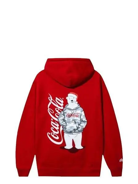 ANTI SOCIAL SOCIAL CLUB Cocacola Pb Hoodie - Red