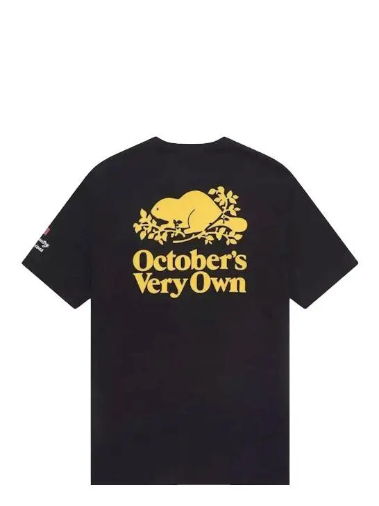 OVO X Roots All Country Vintage Logo T-shirt - Black