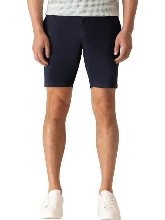 DEKE Oasis Luxeflex Twill Bermuda Shorts - Midnight