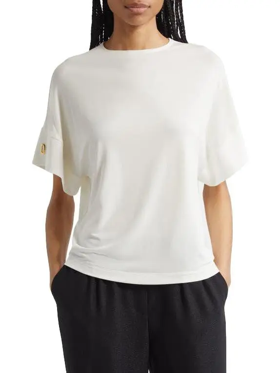 Emporio Armani Batwing Sleeve T-shirt - White