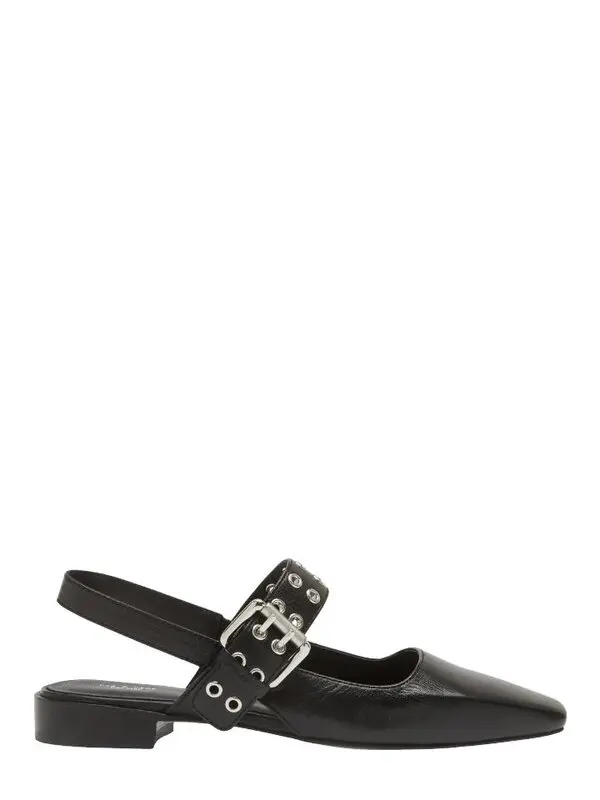 Rag & Bone Astra Mary Jane Slingback Flat - Black