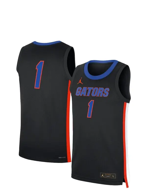 JORDAN BRAND Florida Gators #1 Replica Jersey - Black
