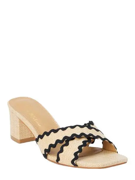 Matisse Principessa Block Heel Sandal - Natural