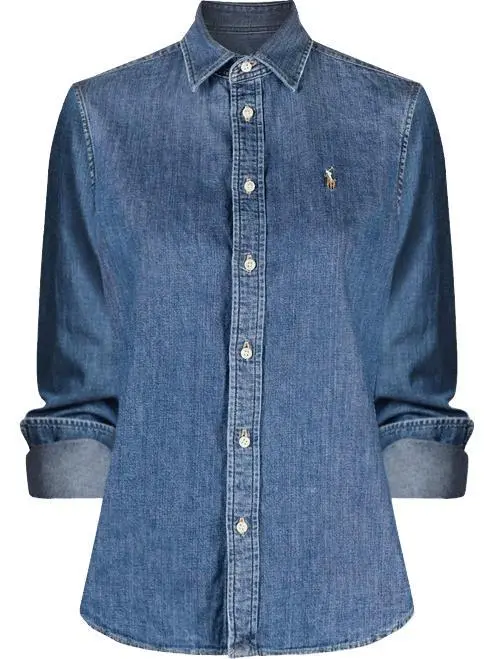 Ralph Lauren Denim Button Down Shirt - Merced Wash