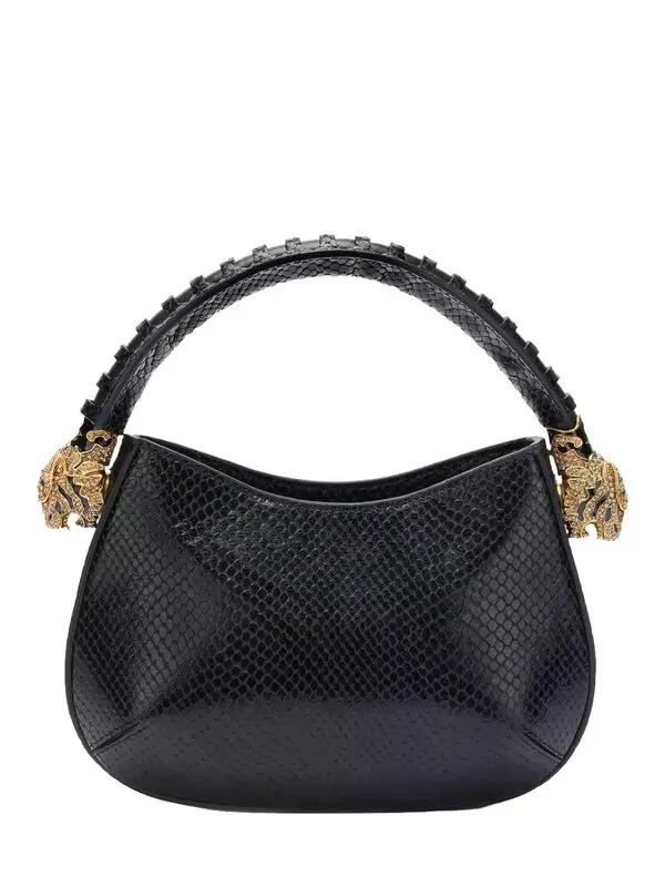 Roberto Cavalli Roar Shoulder Bag - Black
