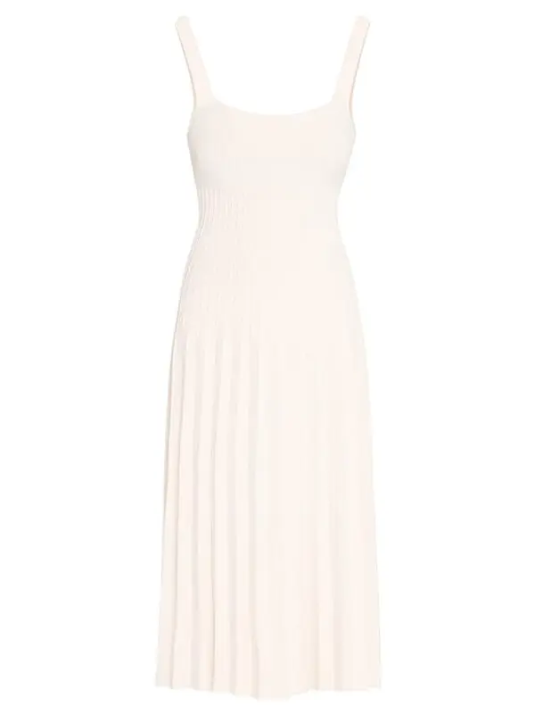 Staud Ellison Midi Dress - Ecru
