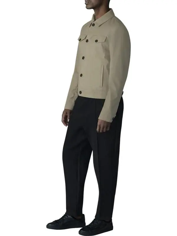 Mackage Nash-co Twill Trucker Jacket - Light Camel