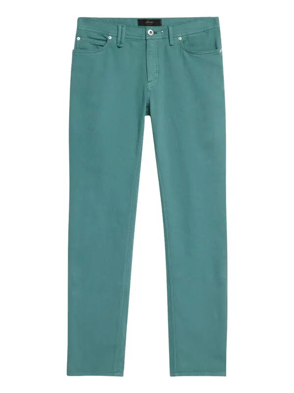 Brioni Five-pocket Denim Pants - Emerald
