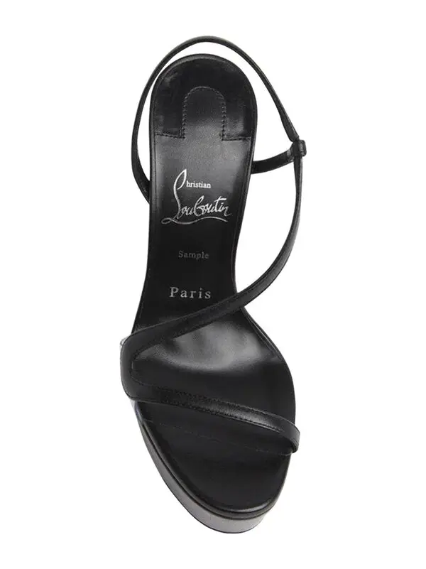 CHRISTIAN LOUBOUTIN 150mm Rosalie Platform Slingback Sandals - Black