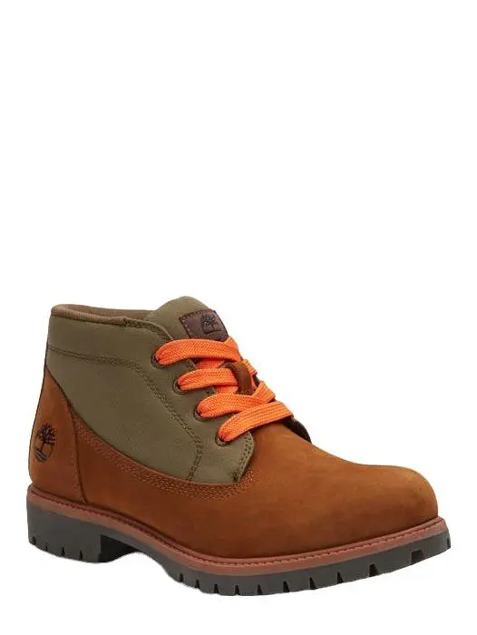 Timberland Premium Waterproof Chukka Boots - Medium Brown Nubuck