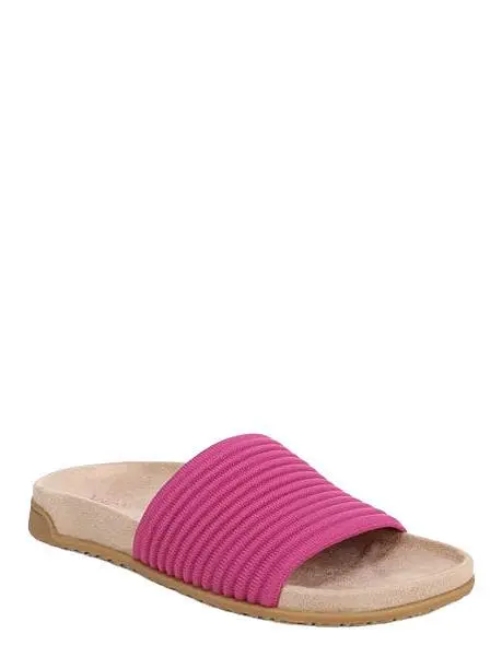 Vionic Evie Slide Sandal - Rose Violet
