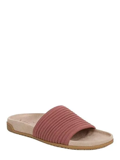 Vionic Evie Slide Sandal - Withered Rose
