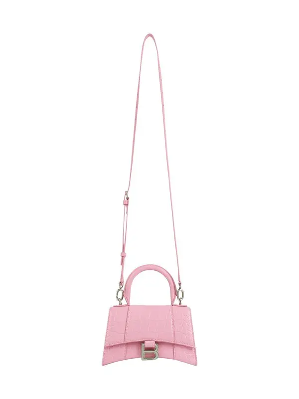 Balenciaga Hourglass Xs Handbag - Pink