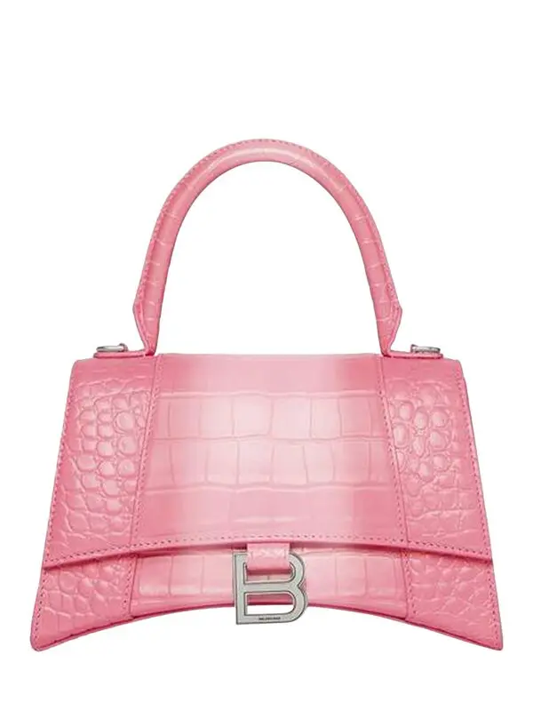 Balenciaga Hourglass Small Handbag - Pink