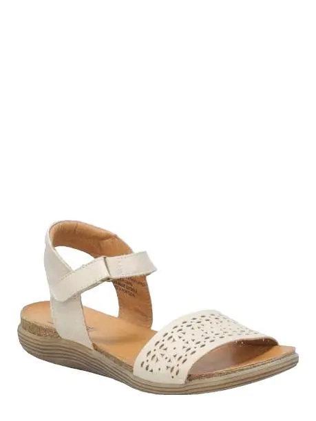 Miz Mooz Mave Ankle Strap Sandals - Cream