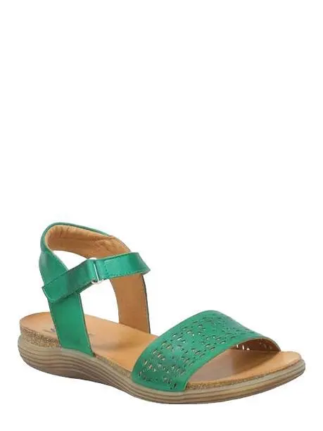 Miz Mooz Mave Ankle Strap Sandals - Emerald