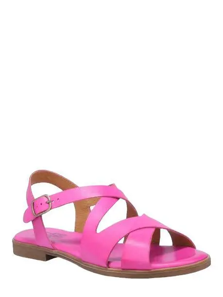 Miz Mooz Lilium Ankle Strap Sandals - Fuchsia