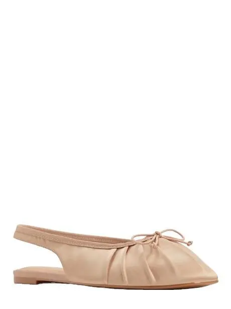 Aldo Arlet Slingback Ballerina Flat - Beige