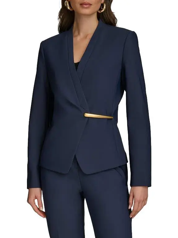 Donna Karan New York Double Knit Jacket - Nightfall
