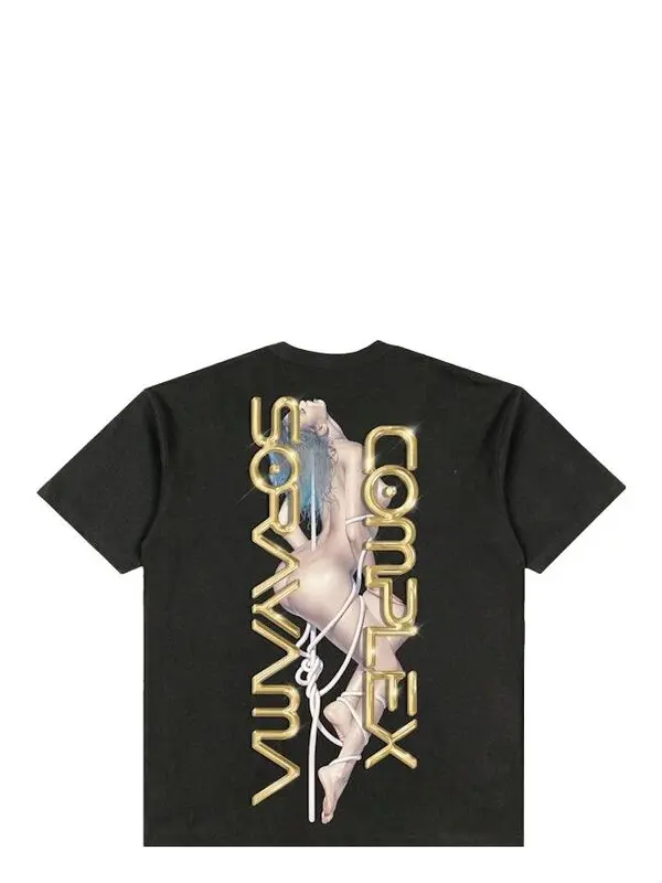 HAJIME SORAYAMA X Complexcon Tangled T-shirt - Black