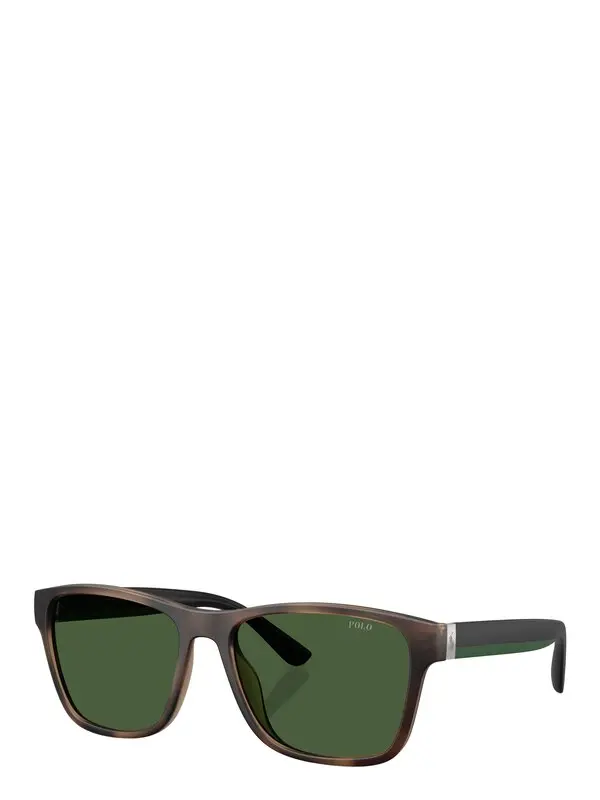 Polo Ralph Lauren Ph4229u Sunglasses - Matte Dark Havana