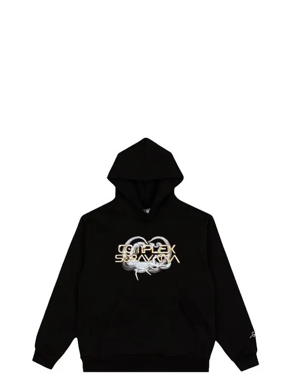 HAJIME SORAYAMA X Complexcon Scorpion Pullover Hoodie - Black