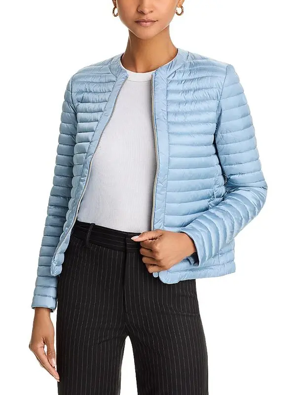 SAVE THE DUCK Carina Packable Puffer Jacket - Dusty Blue