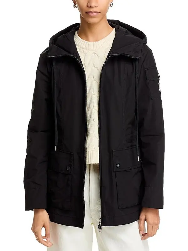 Moncler Leandro Hooded Parka - Black