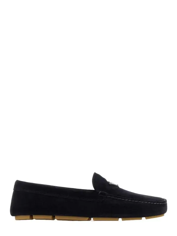 Prada Suede Loafers - Blue