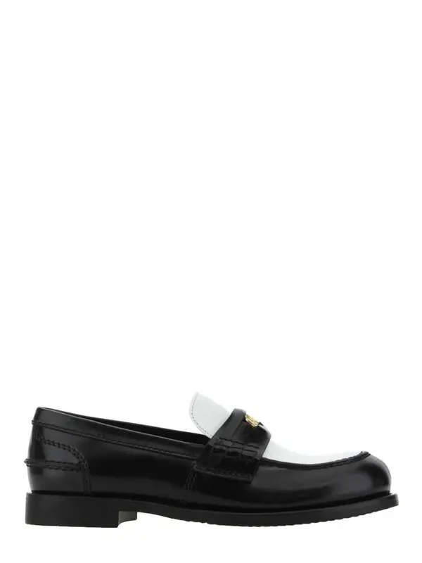 Miu Miu Two-tone Leather Loafers - Multicoloured