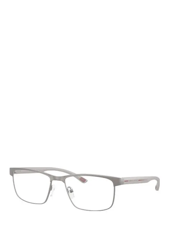 Armani Exchange Rectangle Eyeglasses - Matte Gunmetal