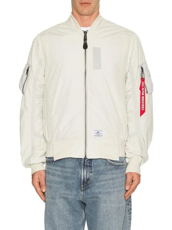 Alpha Industries L-2b Paratrooper Flight Jacket - Dune White