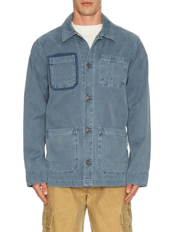 Alpha Industries Ctn Chore Coat - Airborne Blue