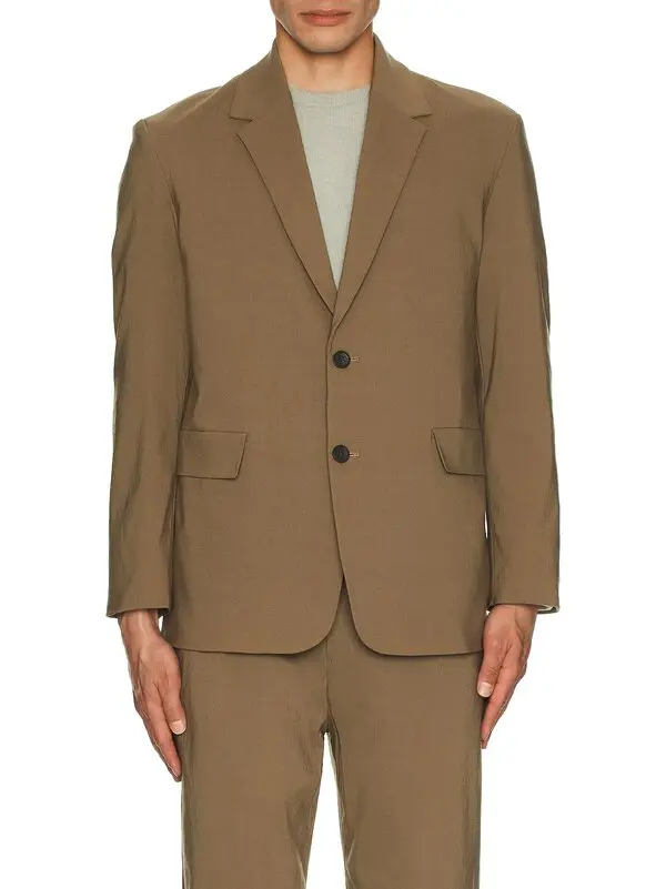 WAO Casual Everyday Blazer - Dark Beige