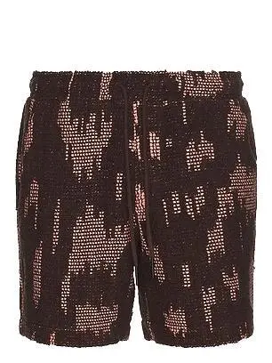 Oas Crochet Knit Shorts - Multi