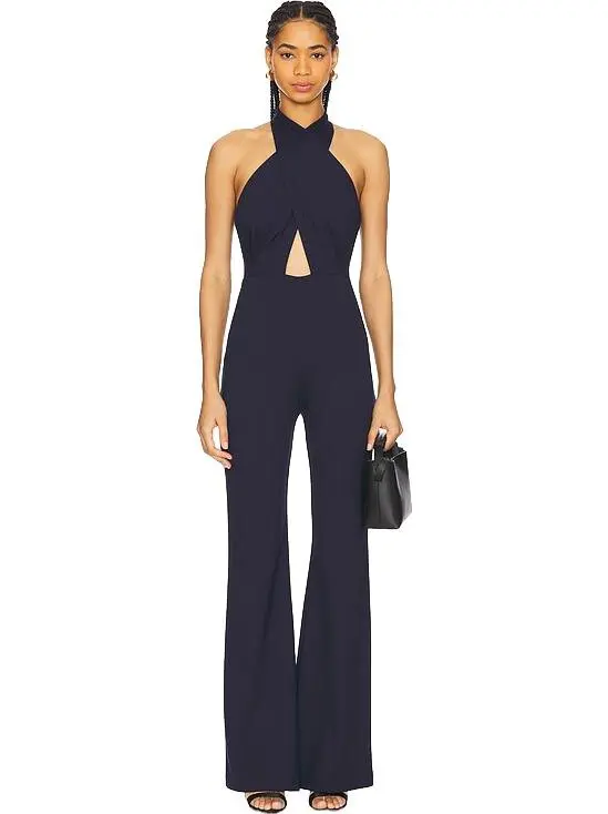 Amanda Uprichard X Zahara Jumpsuit - Navy