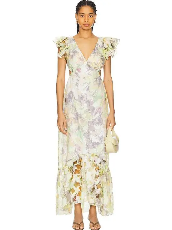 Misa Septima Dress - Green