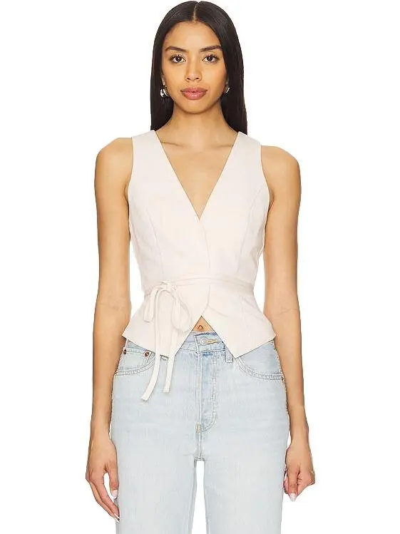 ALL THE WAYS Kenny Vest - Beige