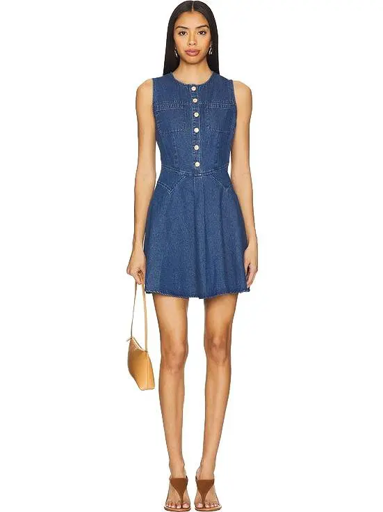 Heartloom Darla Denim Dress - Blue