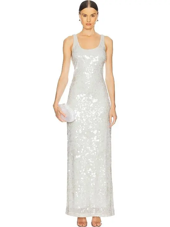Simkhai Bex Tank Maxi Dress - Ivory