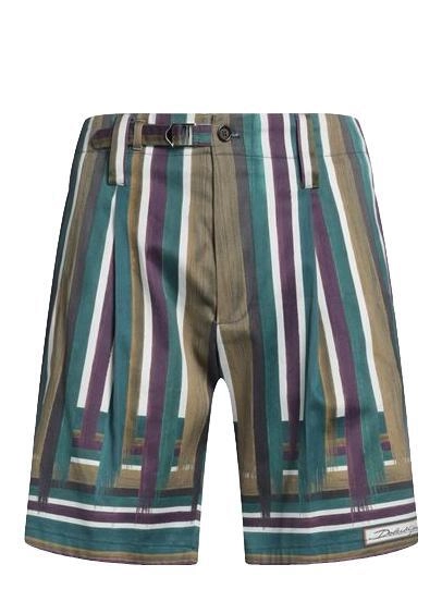Dolce & Gabbana Striped Casual Shorts - Green